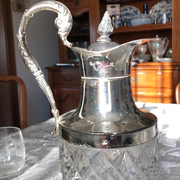 Dollcake | Dining | Vintage Estate Chrystal Cut Italian Pitcher 95 ...